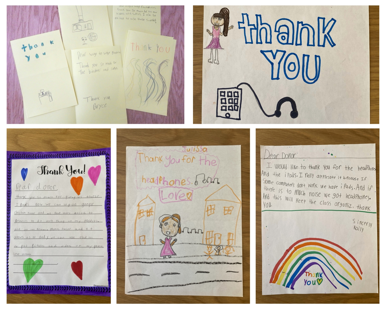 Wing 2 Wing Partners With DonorsChoose | Wing 2 Wing Foundation